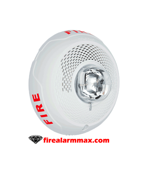 System Sensor Spscwl Ceiling Speaker Strobe White Fire Alarm Max
