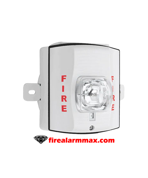 White Fire Alarm Strobe