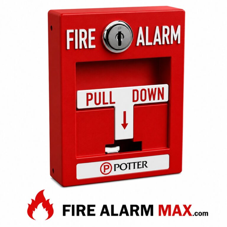 Potter PAD100-PSSA Single Action Pull Station for Sale | Fire Alarm Max